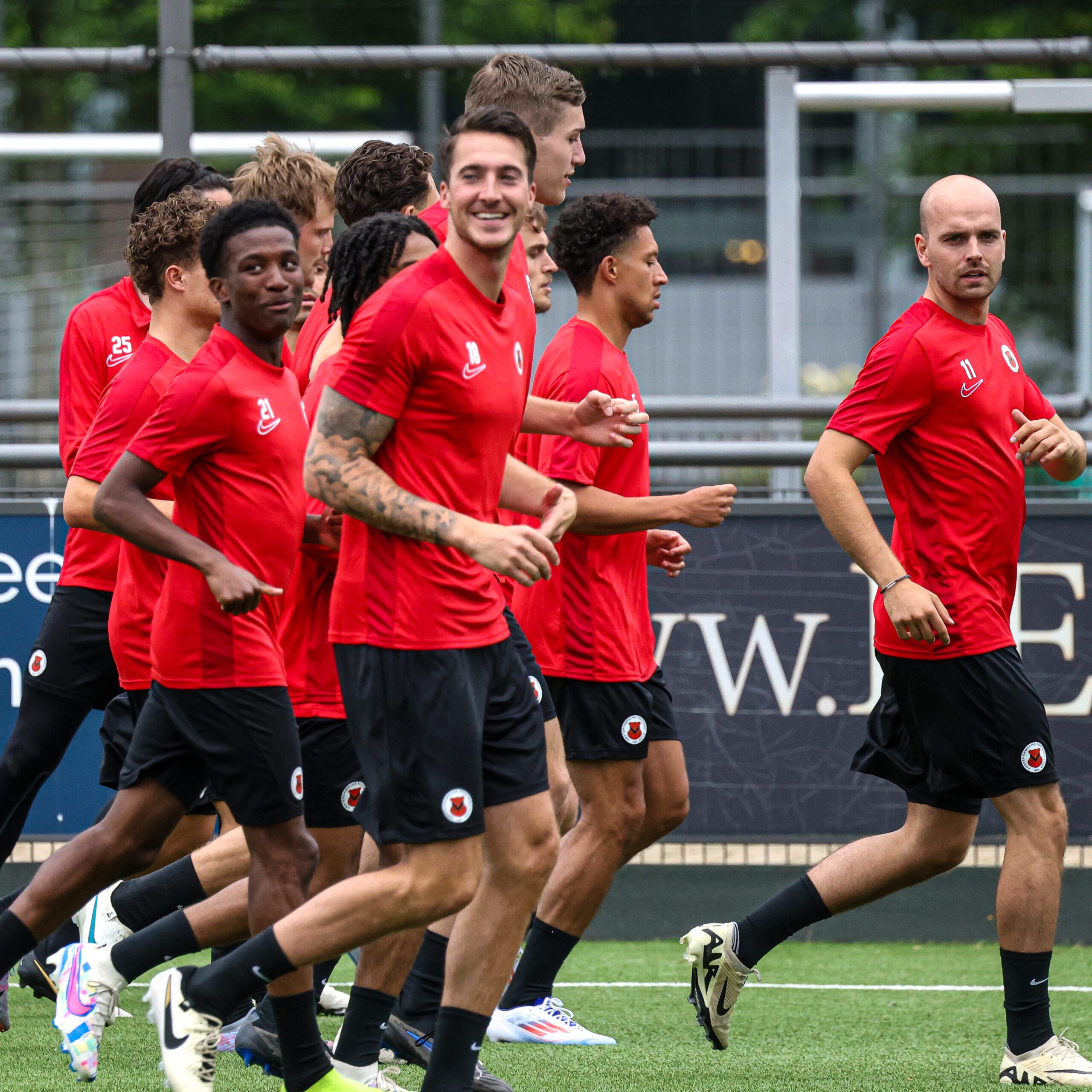 Eerste training AFC 1 | AFC